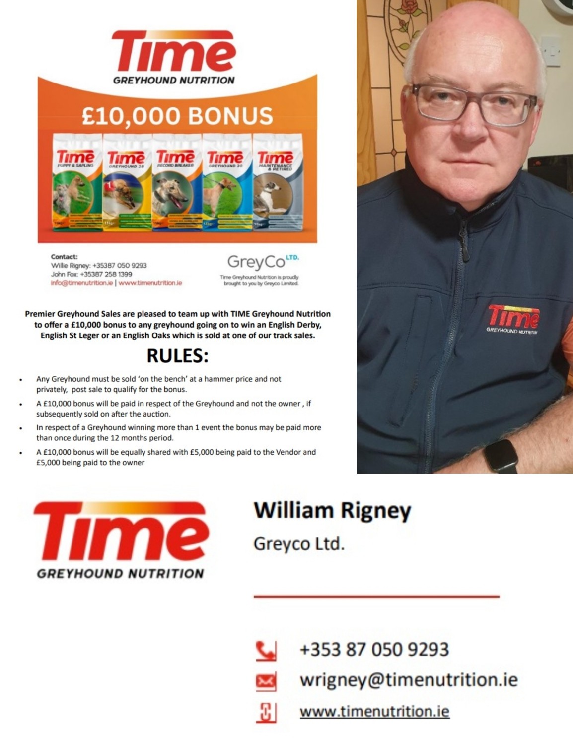 Time Greyhound Nutrition 'Sales' Bonus Confirmed - Greyhound Star ...